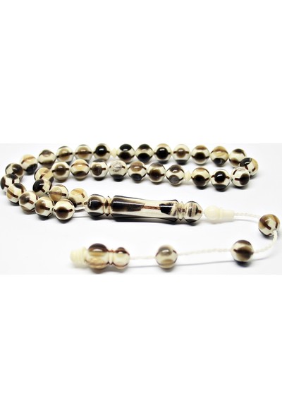 Nurberk Deve Kemiği + Bufalo Boynuzu Koleksiyonluk Tesbih Küre Kesim Tespih