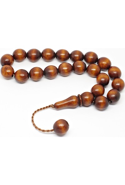 Nurberk İri Taneli Kokulu Şimşir Ağacı Küre Kesim Tesbih Tespih