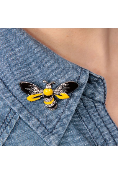 Modex Arı Yaka Broşu