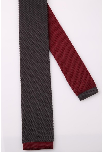 La Pescara Füme Örgü Kravat 8155