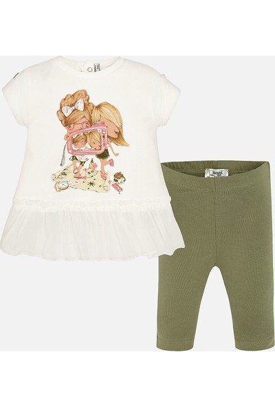 Mayoral Kız Bebek Tayt Tunik Takım 6 Ay