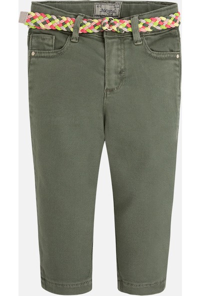 Mayoral Kız Çocuk Bilek Pantolon Kemerli 7 Yaş