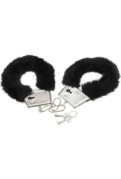 Wildlebend Metal Tüylü Kelepçe - Siyah