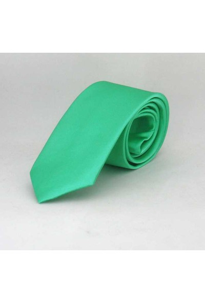 Gaffykoyu Su Yeşili Çocuk Boy Düz Renk Saten Kravat - Ck-30 Gaffykoyu Su Yeşili Çocuk Boy Düz Renk Saten Kravat - Ck-30