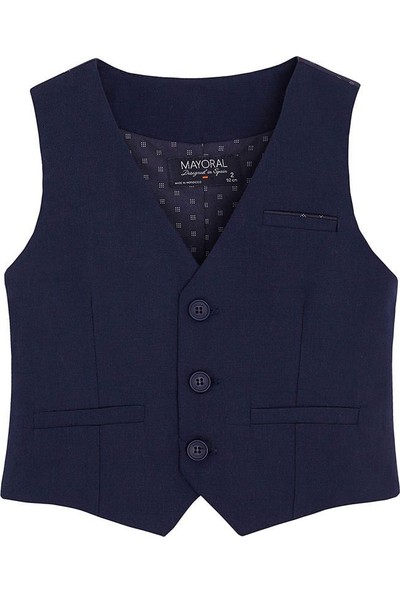 Mayoral Erkek Çocuk Keten Yelek 8 Yaş (128 cm)