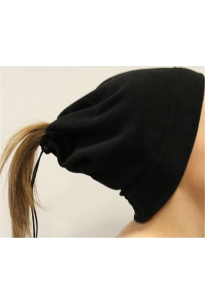 Elia Siyah Polar Boyunluk - Bere Elia Siyah Polar Boyunluk - Bere