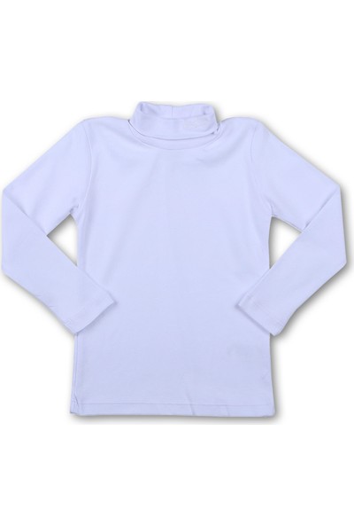 Wonder Kids Erkek Çocuk Tam Balıkçı Yaka Body WK998-S-Beyaz Wonder Kids Erkek Çocuk Tam Balıkçı Yaka Body WK998-S-Beyaz