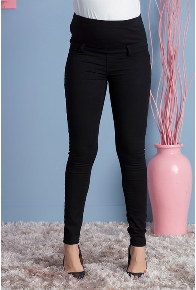Gör&Sin Hamile Kot Pantolon Siyah