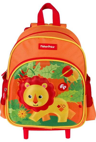 Fisher-Price 3D Aslan Çekçekli Anaokulu Çantası