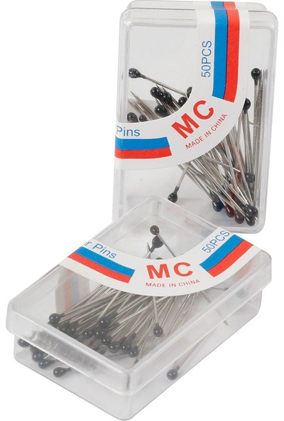 Baysem Mc Eşarp Iğnesi 20'li Kutu - Siyah