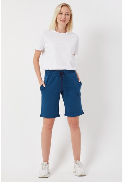 Twenty3 Kadın Basic Uzun Örme Şort-Bermuda Twenty3 Kadın Basic Uzun Örme Şort-Bermuda