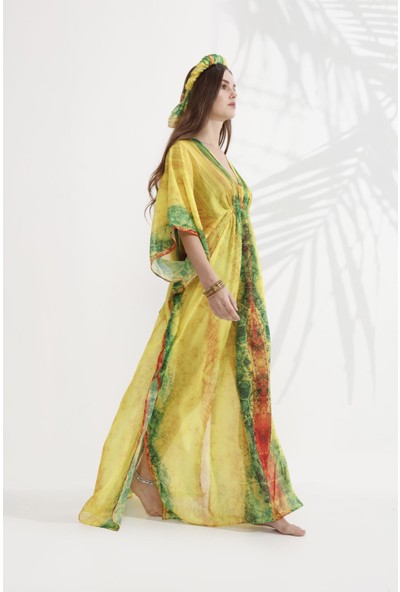 TheFAD.co Kimono Plaj Elbisesi Kaftan