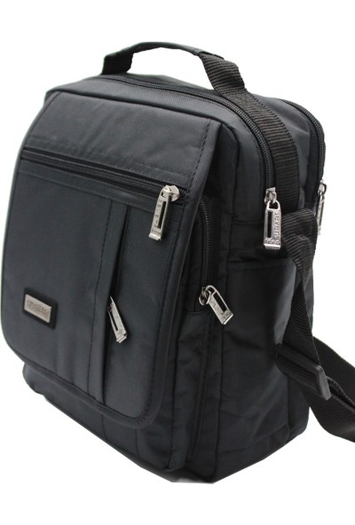 Seventeen 2245 Çokgözlü Erkek El ve Omuz Askılı Çanta Siyah Seventeen 2245 Çokgözlü Erkek El ve Omuz Askılı Çanta Siyah