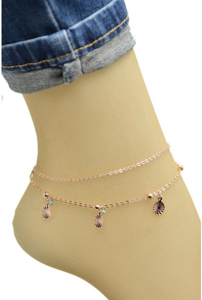 My Konsept Rose Zincir Metal Detay Halhal My Konsept Rose Zincir Metal Detay Halhal