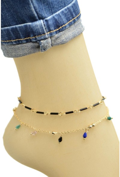 My Konsept Kristal Boncuk Detay Halhal