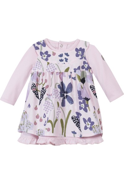 Catimini Ince Fitilli Kadife Elbise