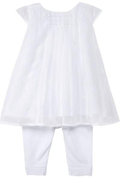 Catimini Şifon Elbise Tayt Takım