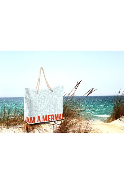 Belnido Home Dijital Baskılı Plaj Çantası CN4005