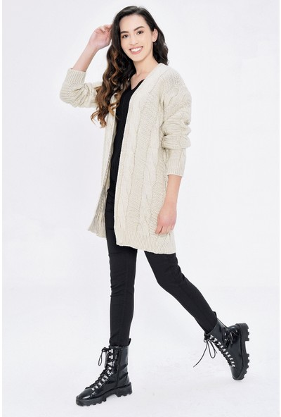 New Laviva Bej Kadın Triko