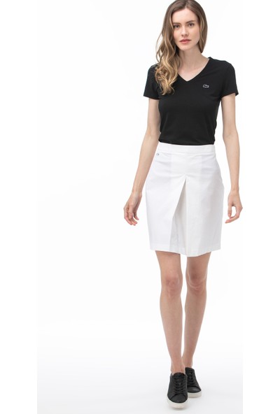 Lacoste Kadın Beyaz Etek JF0042.42A