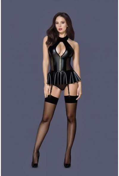 For Dreams Jartiyerli Deri Fantezi Kostüm For Dreams Jartiyerli Deri Fantezi Kostüm