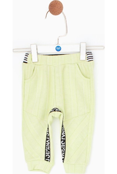 BG Baby Erkek Bebek Yeşil Eşofman Altı