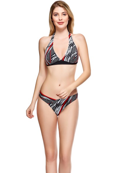 Louren Geniş Üçgen Bikini Takımı