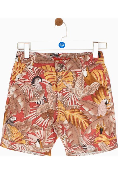 Nebbati Erkek Çocuk Desenli Şort