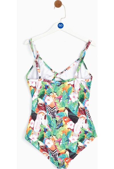 Tyess Kız Çocuk Desenli Mayokini Tyess Kız Çocuk Desenli Mayokini