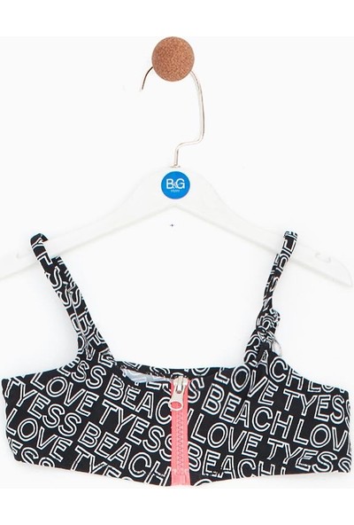 Tyess Kız Çocuk Siyah Bikini