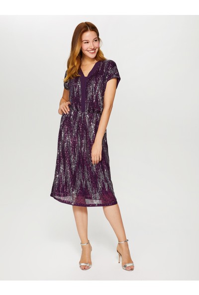 Faik Sönmez Payet Abiye Elbise 60103