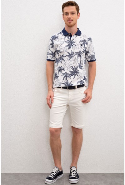 U.S. Polo Assn. Erkek Denim Bermuda 50219457-Dn0015