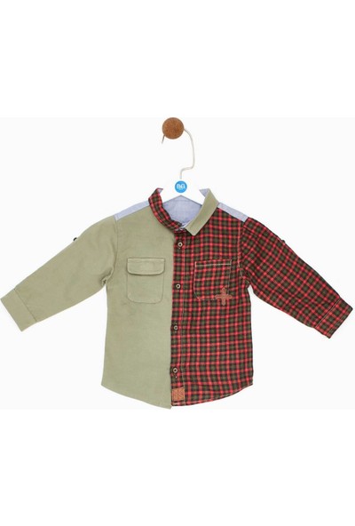 B&G Store BG Baby Erkek Bebek Ekose Gömlek B&G Store BG Baby Erkek Bebek Ekose Gömlek