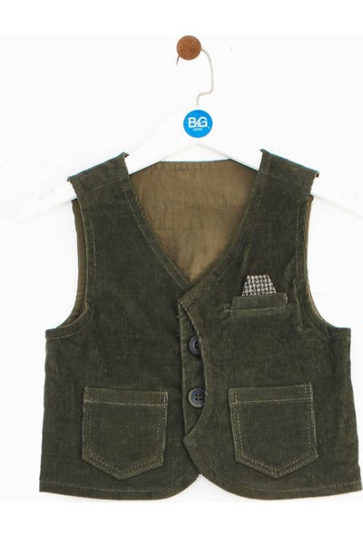 BG Baby Erkek Bebek Haki Yelek