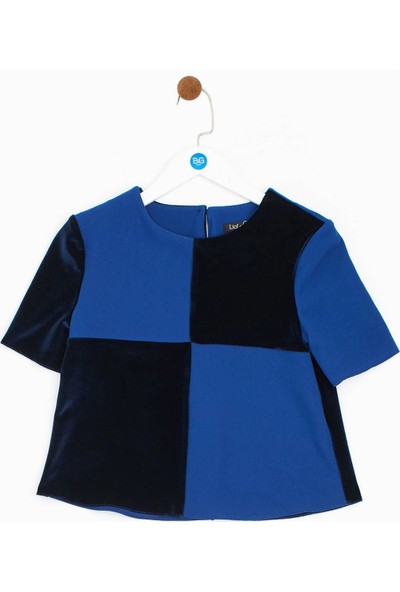 Lia Lea Kız Çocuk Mavi Bluz