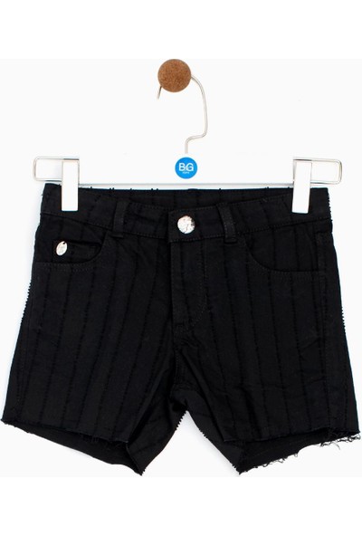 Tyess Kız Çocuk Siyah Şort