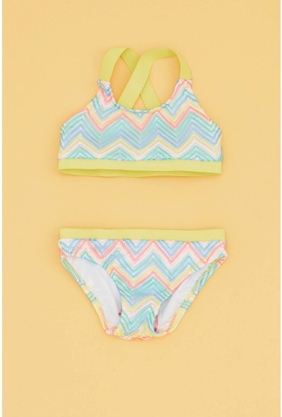 BG Baby Kız Bebek Desenli Bikini