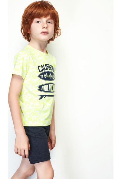 Nebbati Erkek Çocuk Lacivert Şort