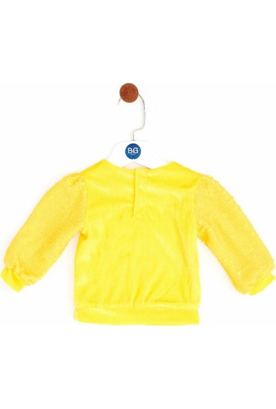 BG Baby Kız Bebek Sarı Kazak
