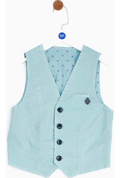 Nebbati Erkek Çocuk Yeşil Yelek