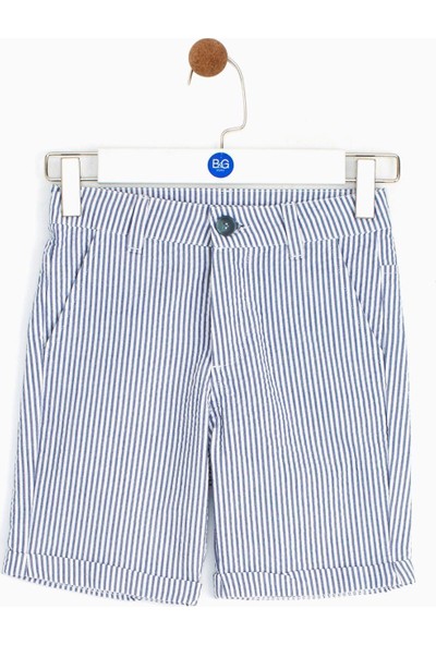 Nebbati Erkek Çocuk Çizgili Şort