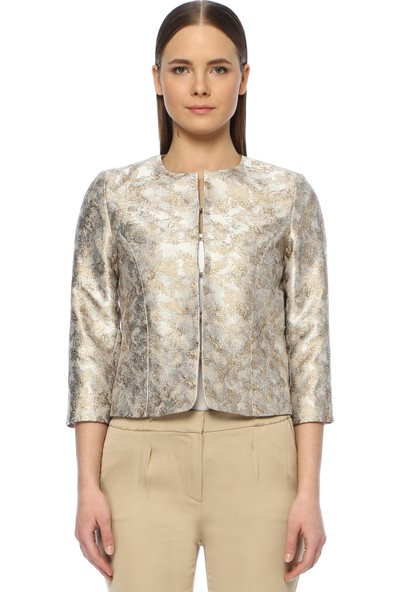 Network Kadın Regular Fit Bej Ceket