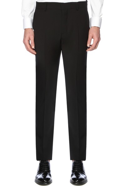 Network Erkek Slım Fit Siyah Smokin Pantolon