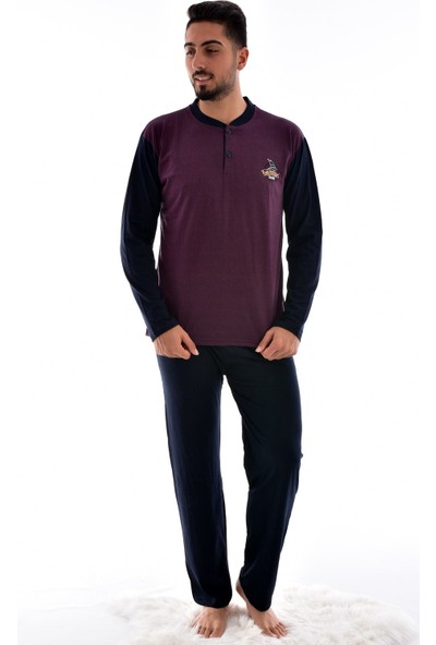 Rimolli 1035-0 Erkek Uzun Kol Süprem Pijama Takımı Bordo Rimolli 1035-0 Erkek Uzun Kol Süprem Pijama Takımı Bordo