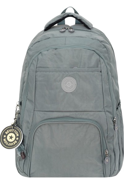 Bevıtton 2000 Krinkıl Kumaş Sırt Çantası Gri