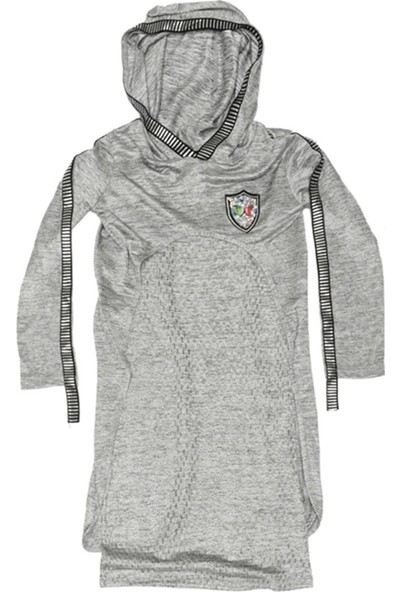 Nanica Kapüşonlu Takım Kız Çocuk Elbise