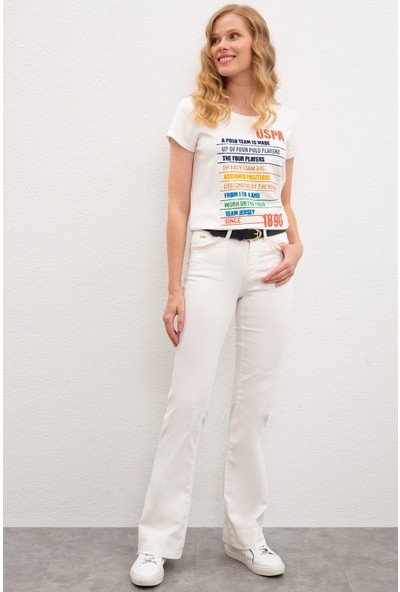 U.S. Polo Assn. Kadın Denim Pantolon 50219941-DN0015