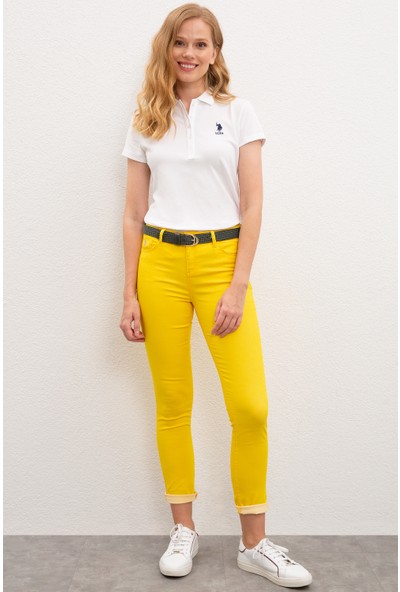U.S. Polo Assn. Kadın Dokuma Spor Pantolon 50202690-VR044 U.S. Polo Assn. Kadın Dokuma Spor Pantolon 50202690-VR044