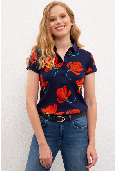 U.S. Polo Assn. Kadın T-Shirt 50220907-VR033