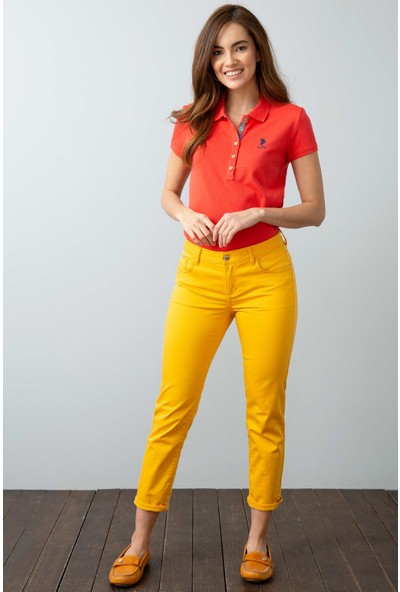 U.S. Polo Assn. Kadın T-Shirt 50198886-VR039